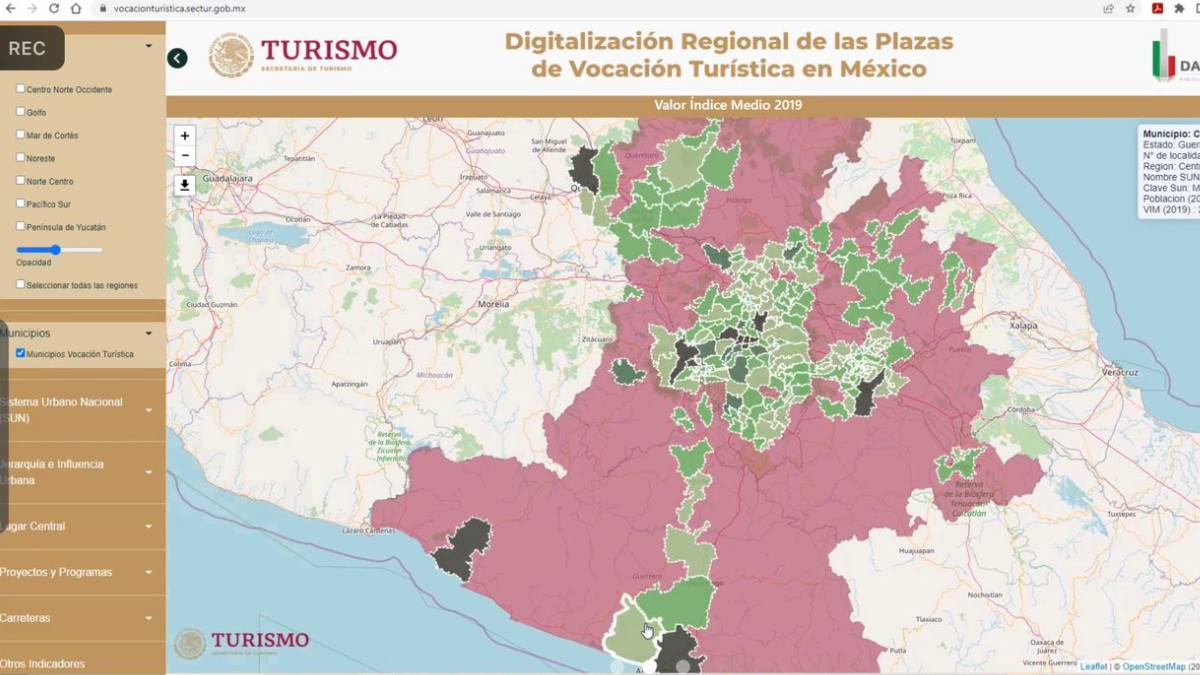 Sectur lanza la 1a. plataforma digital de plazas turísticas de México ...